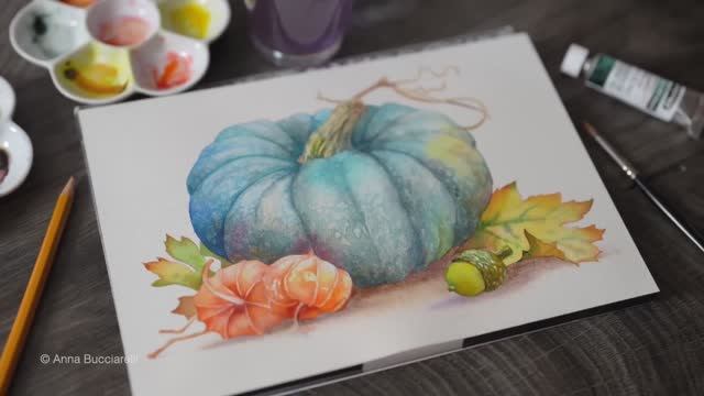 АКВАРЕЛЬНЫЕ КРАСКИ.  Супергранулирующие цвета