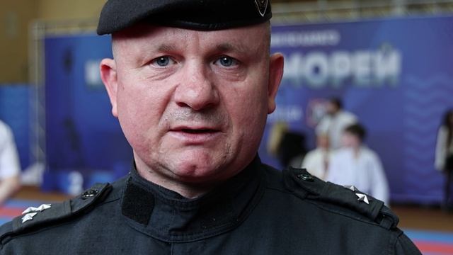 Дрозд Владимир Юрьевич с приветствием к участникам и гостям на «Кубке Двух Морей» в Севастополе