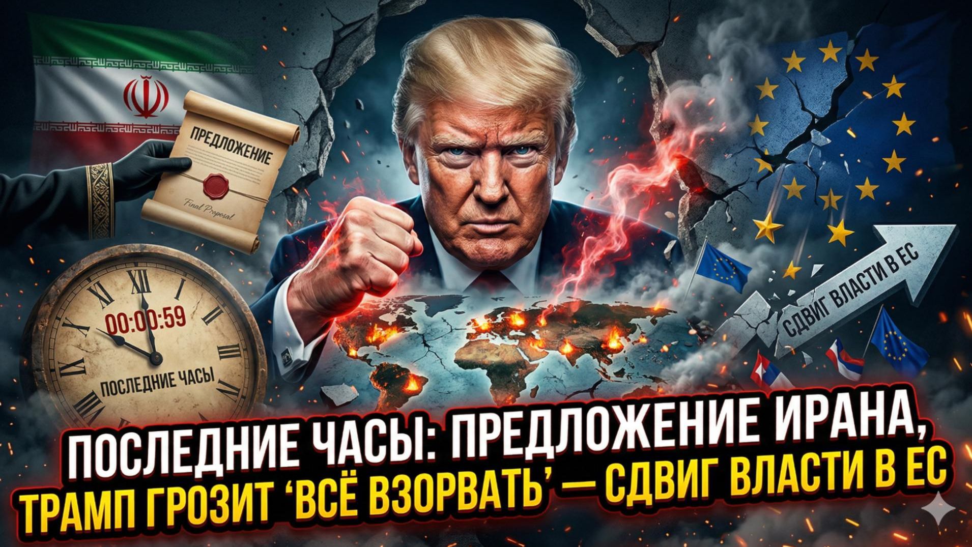 👁️Себастиан Сас | Последние минуты до апокалипсиса: что Иран предложил, чтобы остановить Трампа