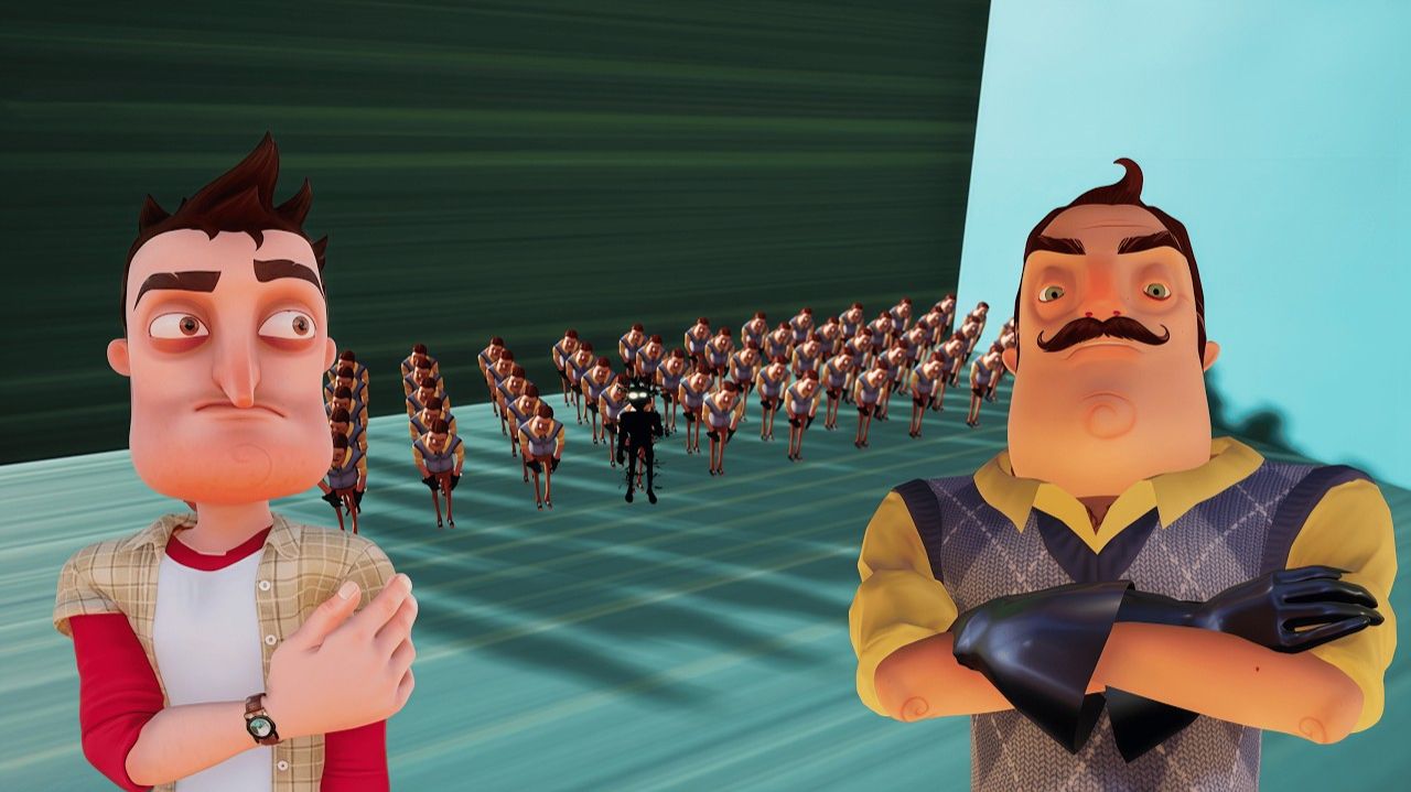 СОСЕД ЗАКРЫЛ МЕНЯ В ДЛИННОМ КОРИДОРЕ!!!Турбо Печка!!Hello Neighbor Прохожедние!