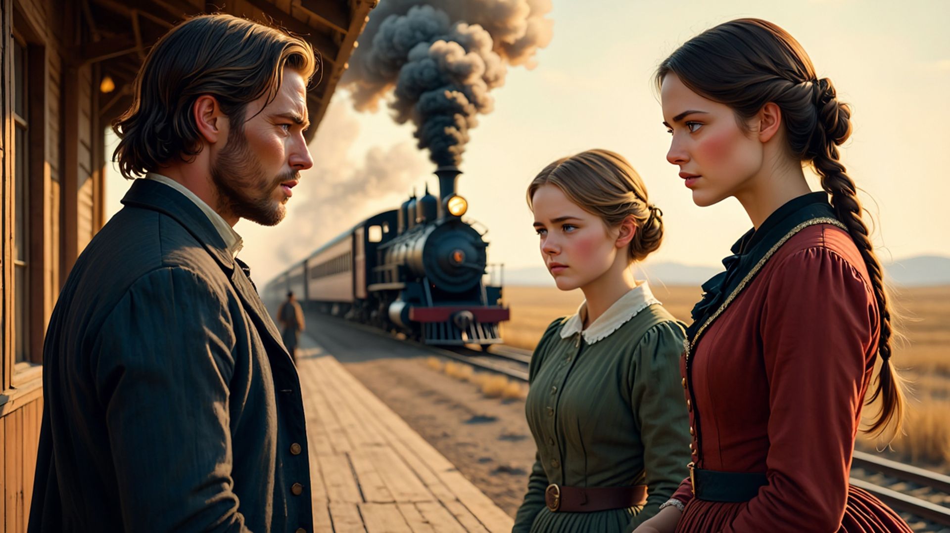 Он встречал невесту по почте… но из вагона вышли две. И это изменило всё