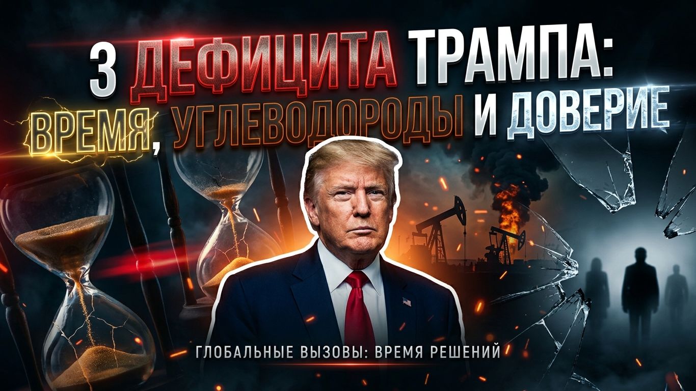3 дефицита Трампа: время, углеводороды и доверие