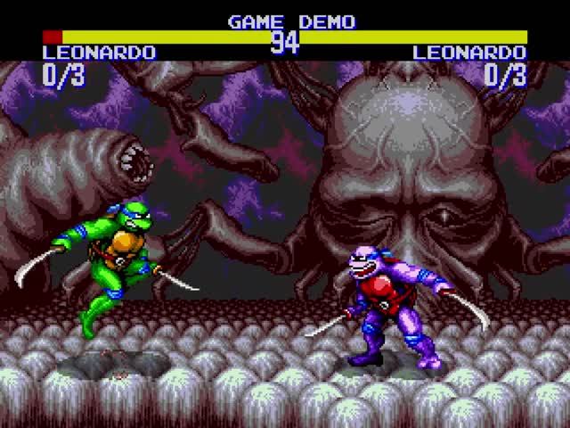 Teenage Mutant Ninja Turtle - Tournament SEGA