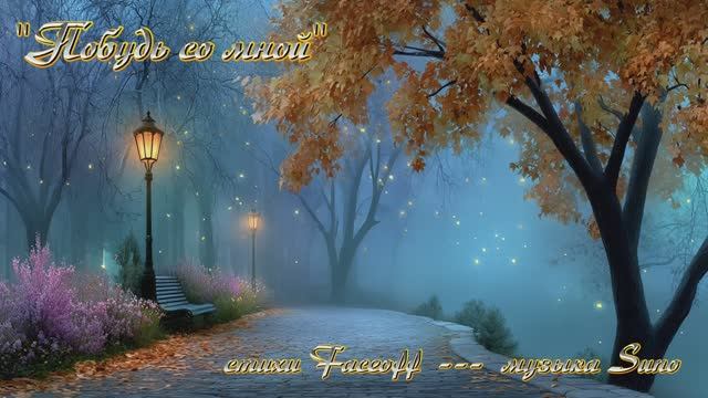 "Побудь со мной" стихи Валерия Конюхова музыка Suno