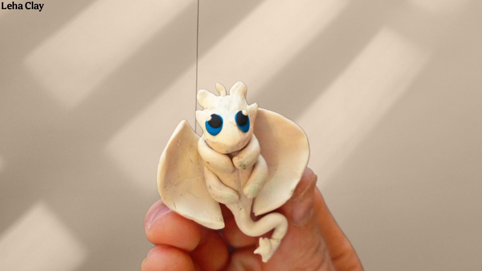 Как слепить Дракона из пластилина / Дракон из пластилина / Лепка Дракона из воздушного пластилина