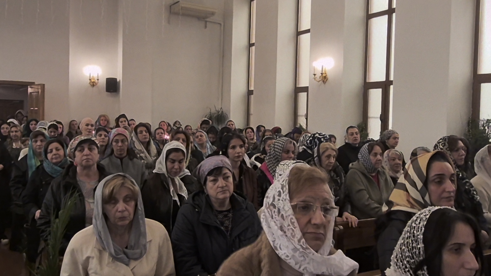 Вербное Воскресенье в Ассирийской Церкви Востока Святой Девы Марии   в Москве.🎊🙌🙏❤️
