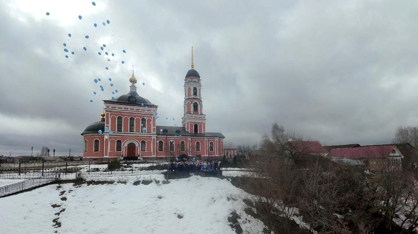 Благовещение с дрона