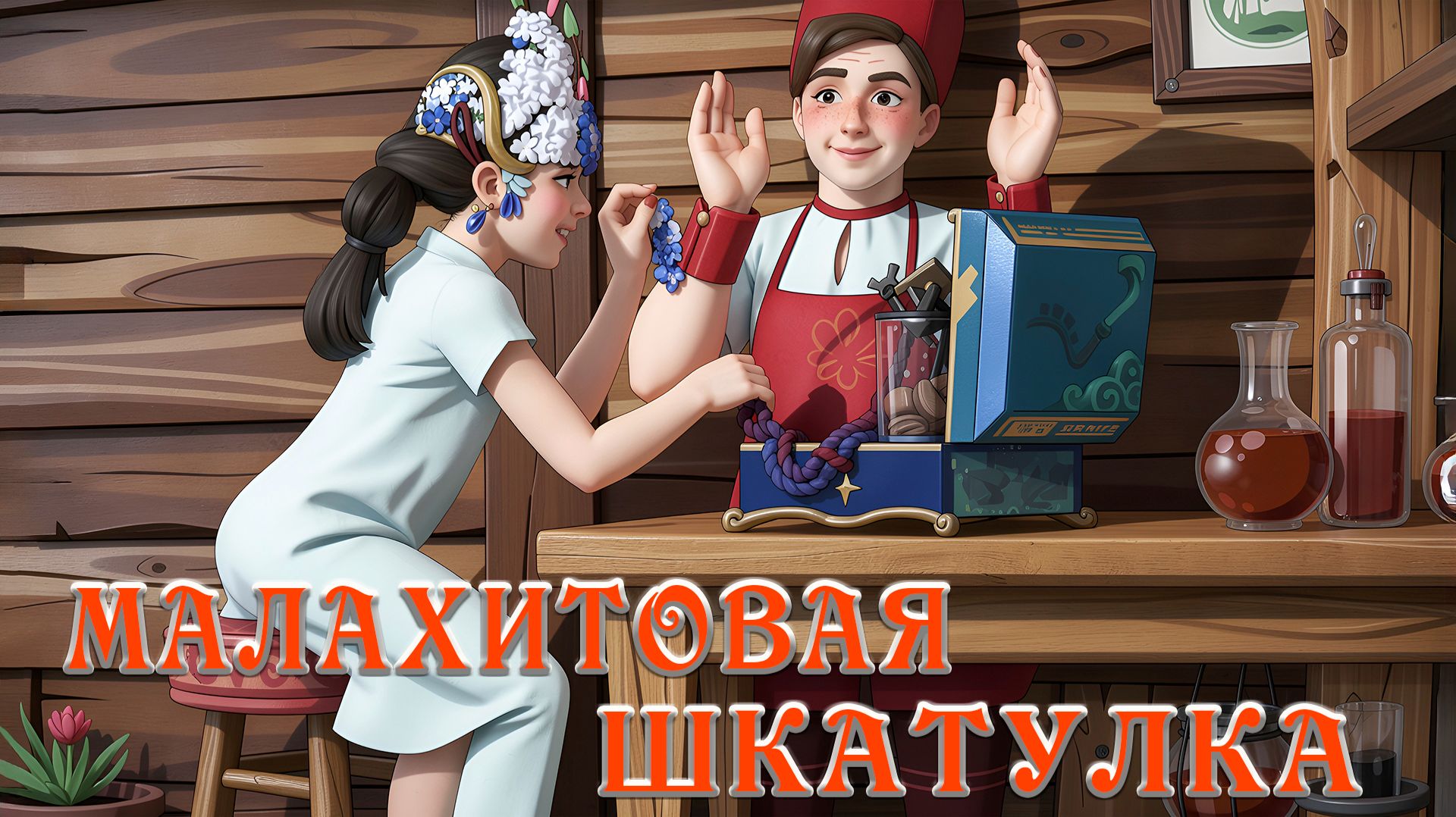 Малахитовая шкатулка 🧳👛📿По Сказу П. Бажова 📚 Сказки на каждый вечер