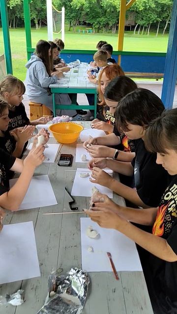 День 2
Детский лагерь "Племя огня", долина тысячи 
звёзд.
июль, 2025