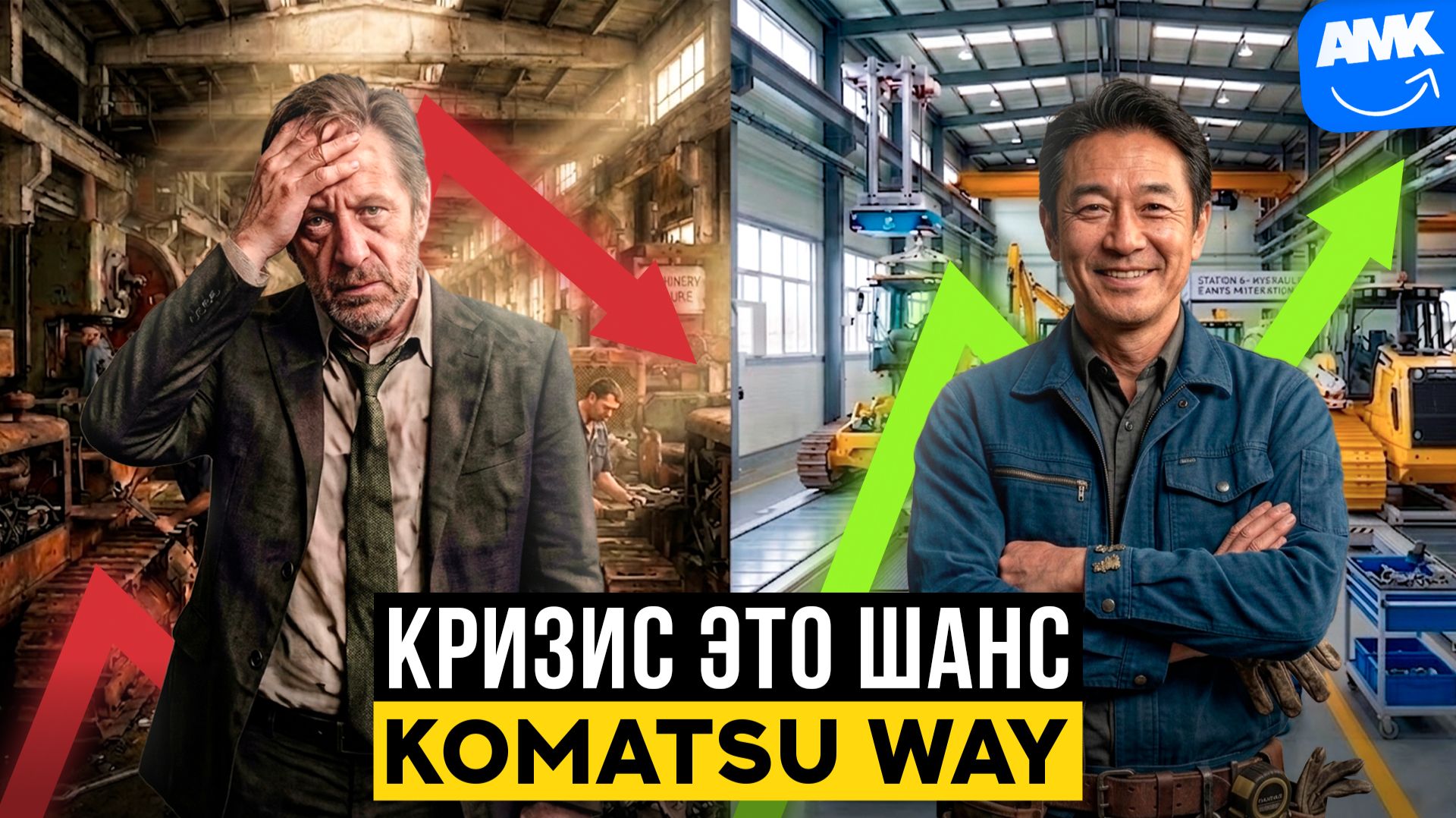 Почему компании умирают в кризис, а КОМАТСУ нет? 7 принципов для твоего бизнеса