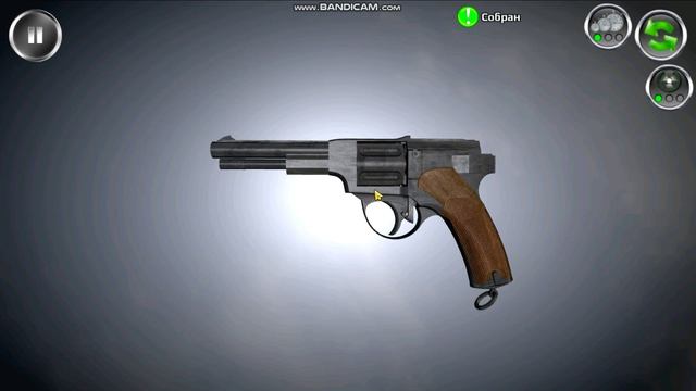 Разборка оружия: Револьвер Земнограда 1900 неполная разборка и сборка, испытание