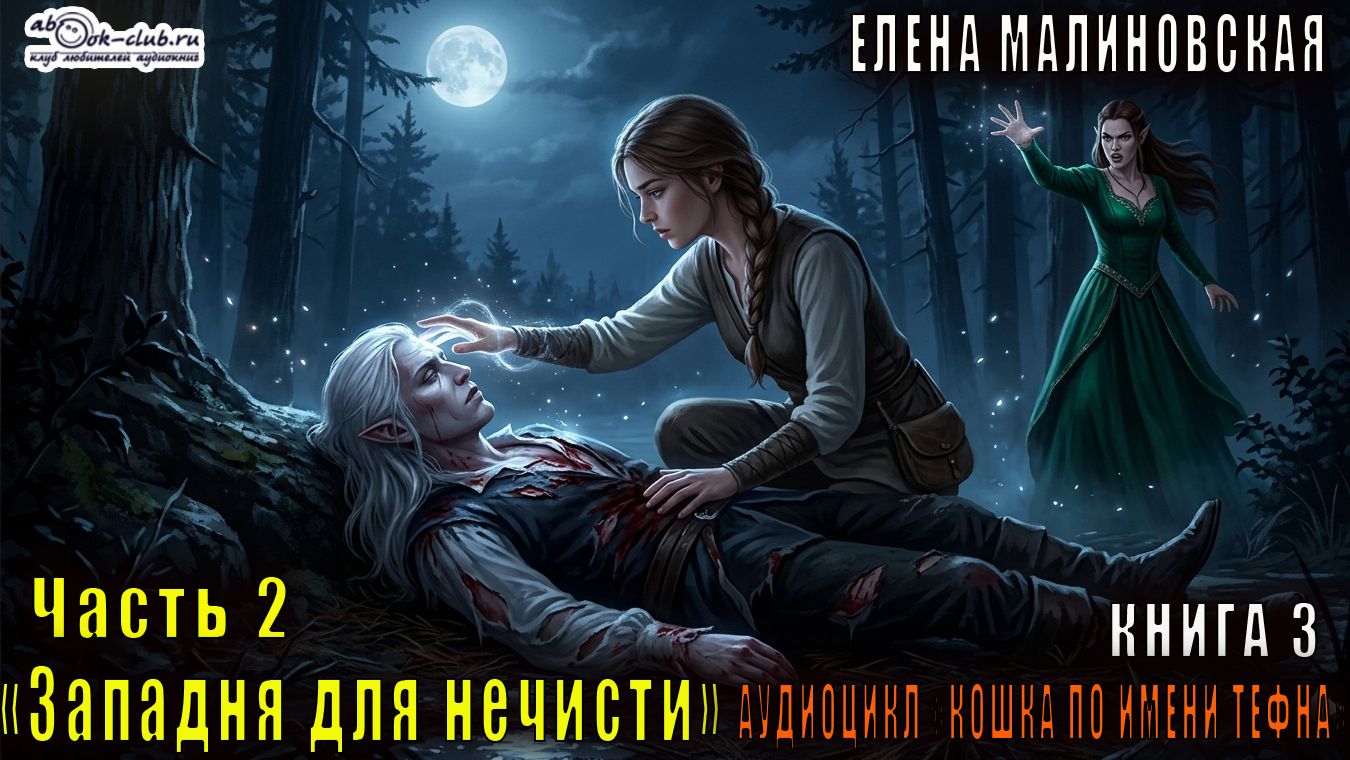 03.02 Елена Малиновская "Кошка по имени Тефна" (книга 3) "Западня для нечисти" (часть 2)