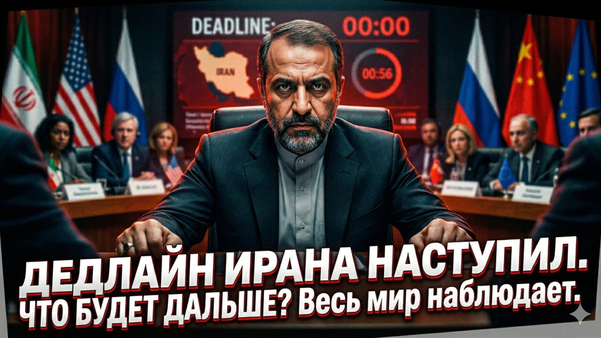 ⏳ Мохаммед Маранди | Дедлайн Ирана истёк. Мир замер. Что будет в следующие 24 часа?