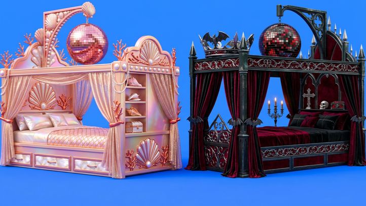 От русалки до королевы вампиров: преображение для вечеринки 🖤