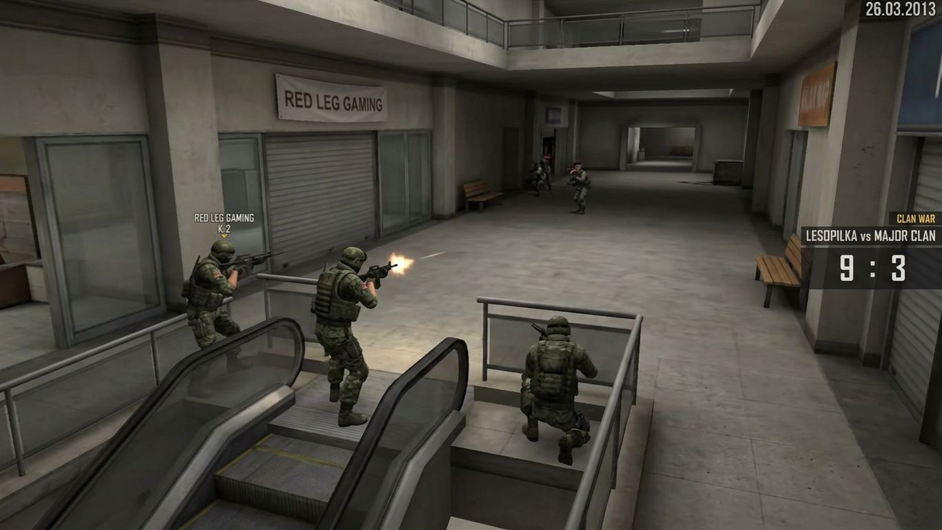 Point Blank — Клановая битва | LESOPILKA vs [клан с Майором] | Торговый центр 9:3 (2013)