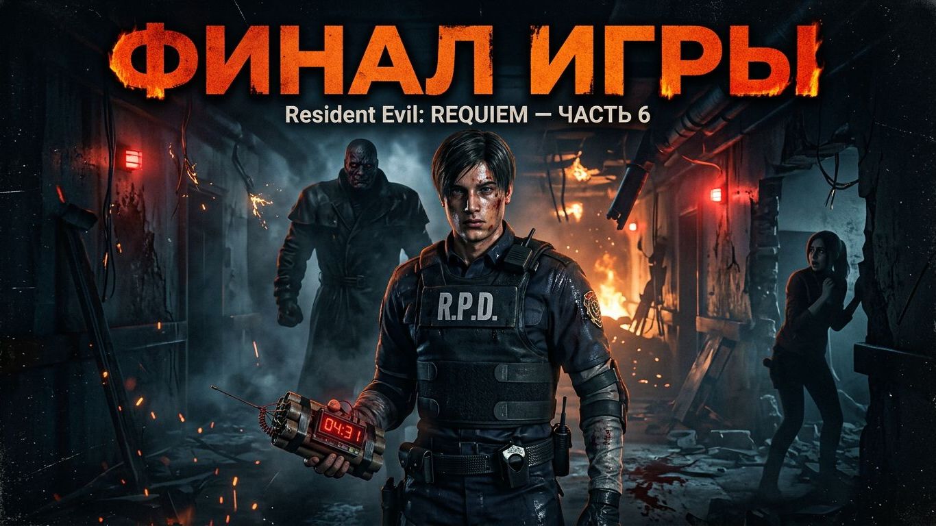 ФИНАЛ ИГРЫ! Чем закончится этот кошмар? | Resident Evil: Requiem - Часть 6
