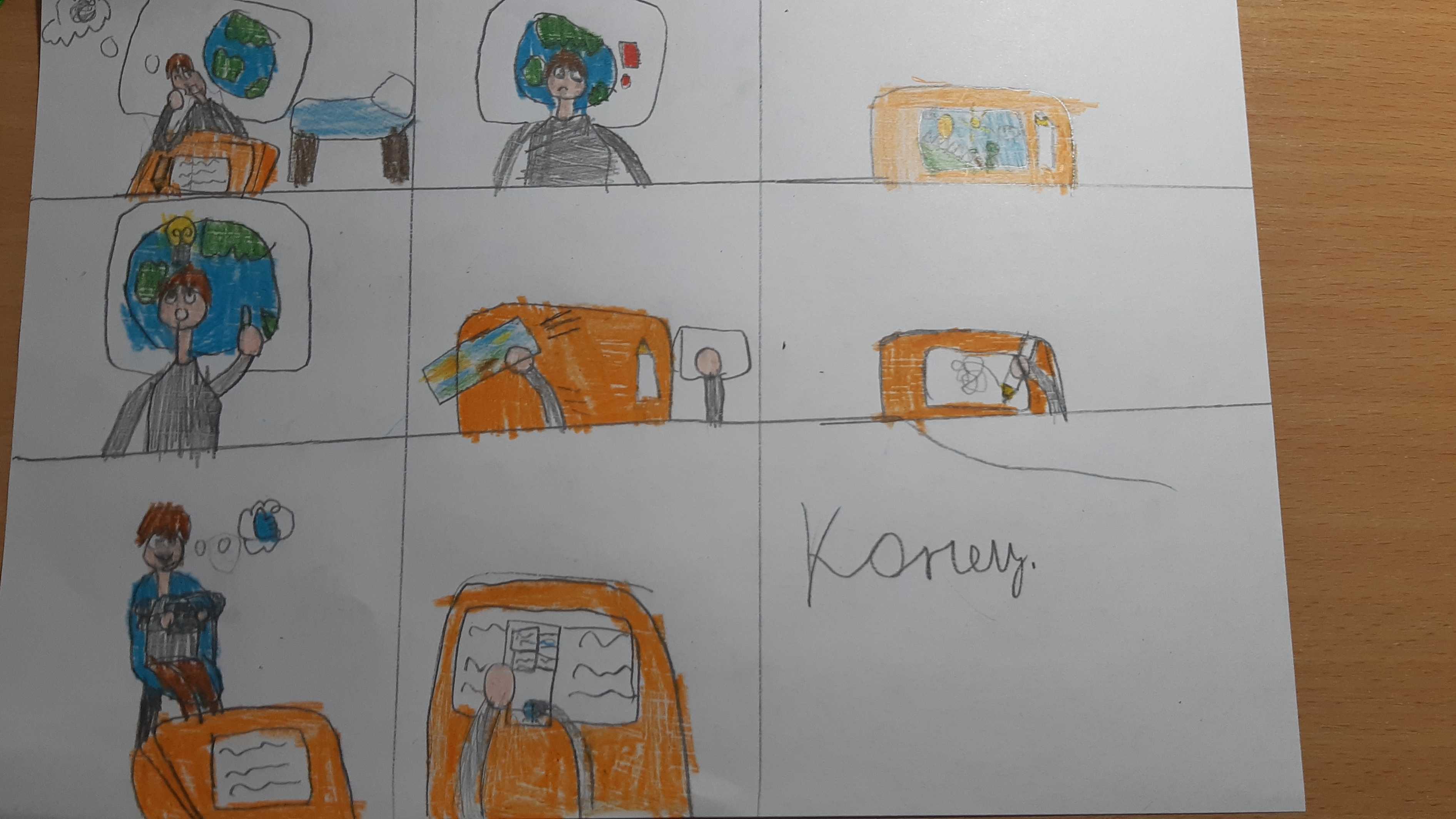 идея в виде комикса (идея про комикс)