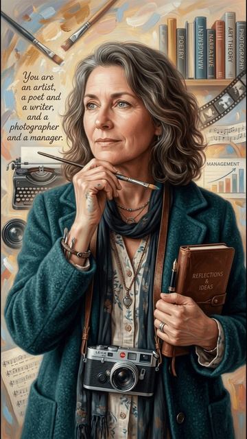 Ты - художник, поэт и писатель