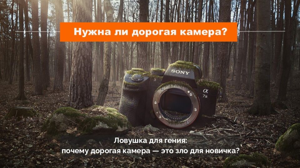 Нужна ли дорогая камера? Разумный подход к выбору техники.