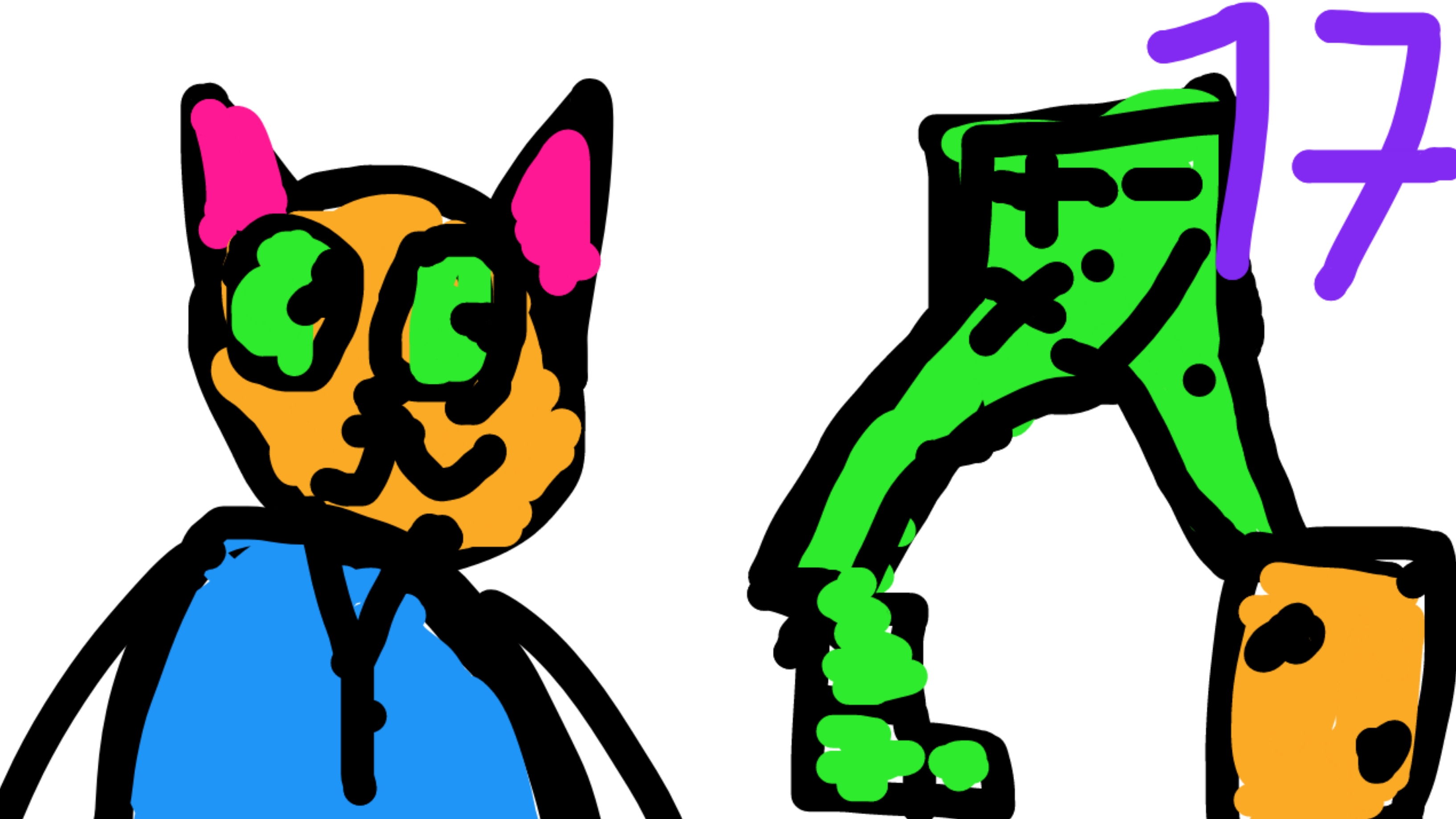 Котик Бубу серия 17 Кот- пилот, Новые мини игры.