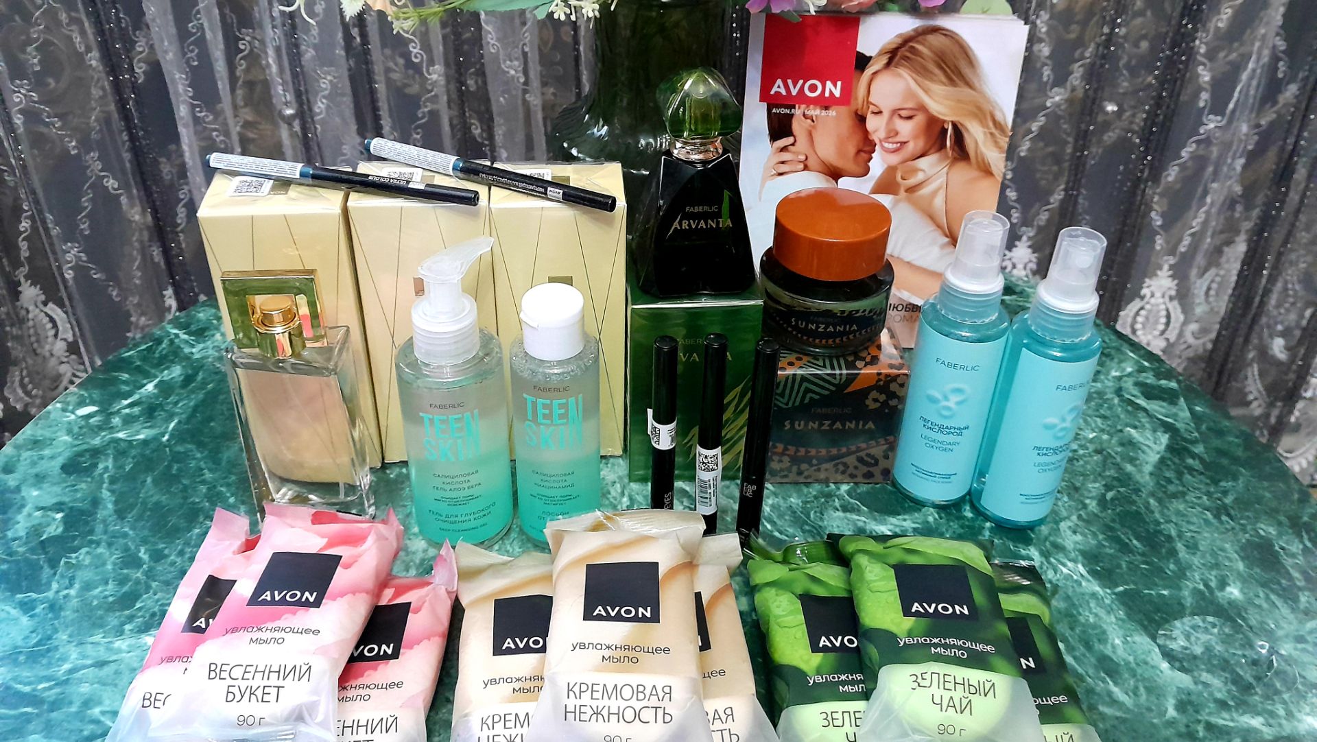 ОБЗОР СОВМЕСТНОГО ЗАКАЗА 📦 AVON +FABERLIK