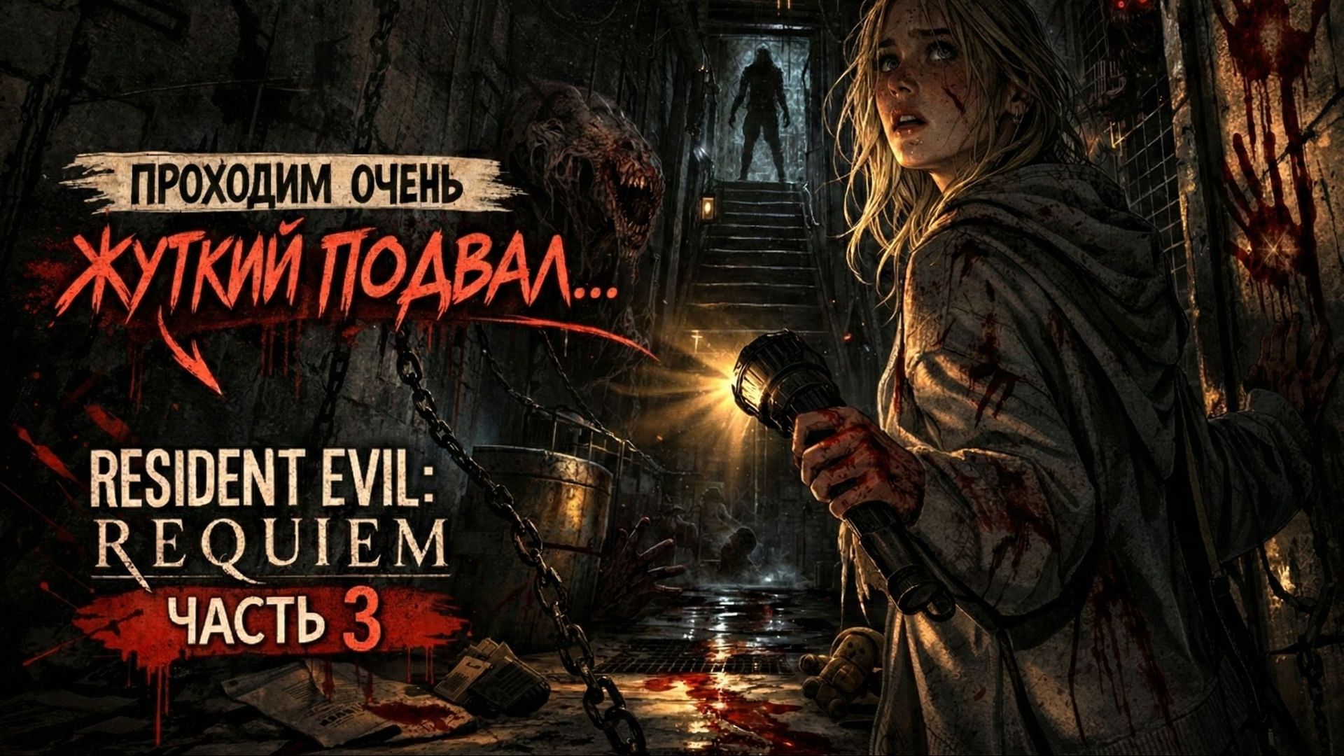 ВЫБРАЛИСЬ ИЗ ЖУТКОГО ПОДВАЛА! | Resident Evil: Requiem - Часть 3