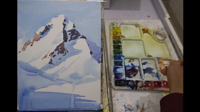 Snow_Mountains_Watercolor_Landscape_Painting