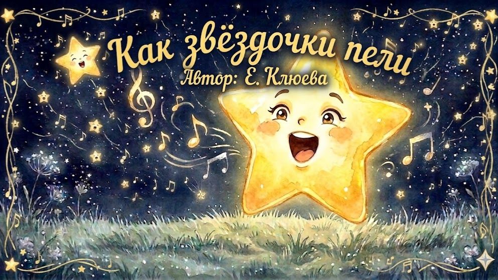 Как звездочки пели. Автор: Е.Клюева