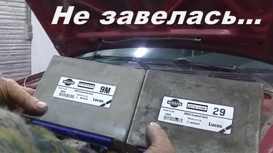 Фиаско Nissan Primera P11 не завелась.