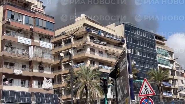 Корреспондент РИА Новости попал под обстрел в Бейруте