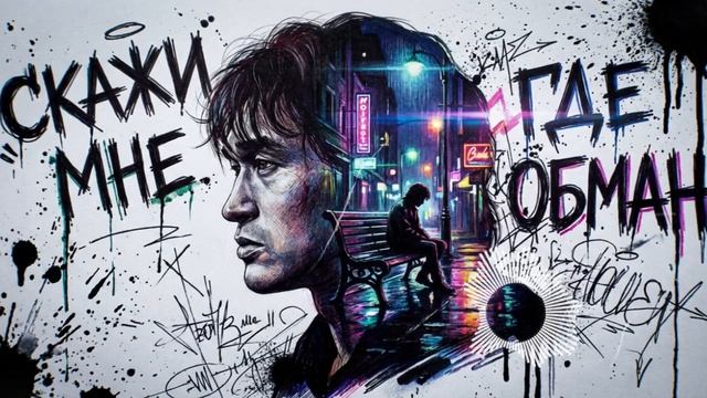 Где обман — песня от нейросети в стиле Виктора Цоя и группы Кино