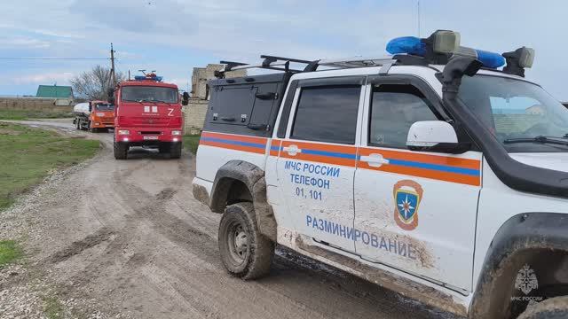 Обезвреживание SC 250 в с. Каменское Ленинского района