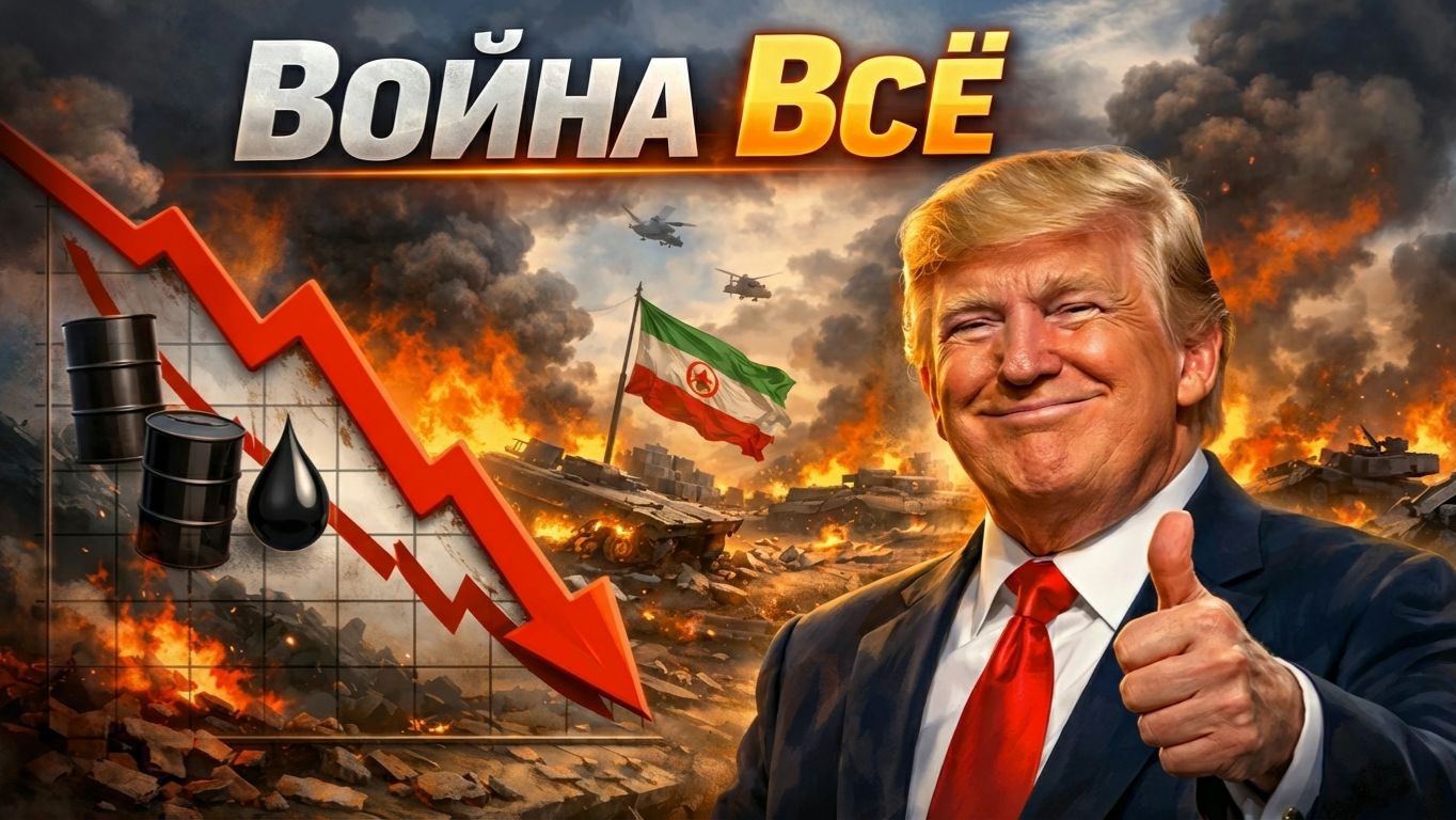 Война с Ираном закончилась. Нефть падает. Переговоры по миру с Украиной снова актуальны. Акции РФ.