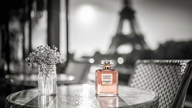 Духи, промо-ролик, сгенирирован нейросетью