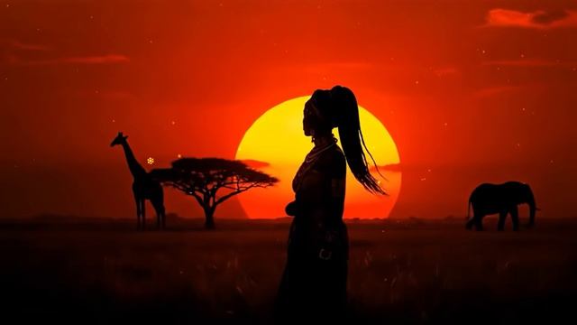 Starix - Papaoutai (afro soul) (Official Animation Music Video)  (1 Hour)