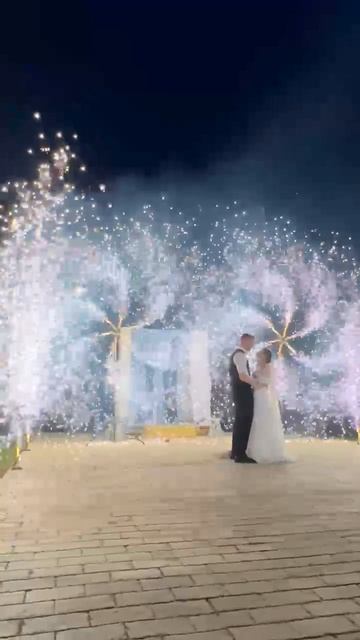 Пирошоу - классика в серебре. Дорожка и вертушки.