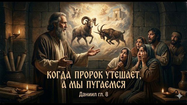 2300 (веч/утр) КОГДА ПРОРОК УТЕШАЕТ, А МЫ ПУГАЕМСЯ  Библейские беседы с д-ром Отто