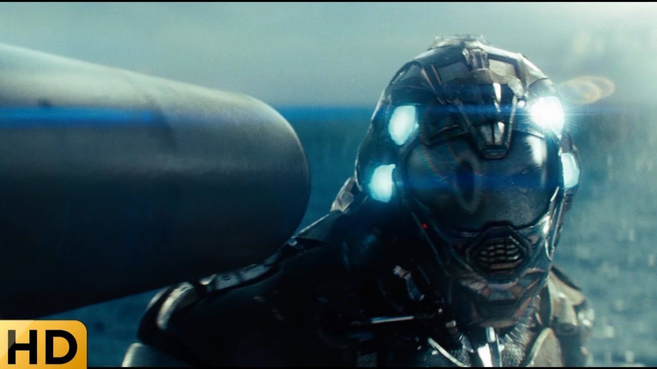 Расстрел пришельца из корабельной гаубицы. Морской бой