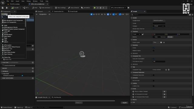 12 - Base Interactable Actors (Blueprint)