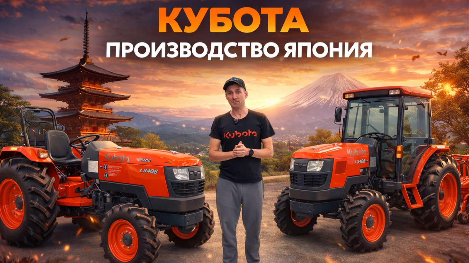 Новинка! Трактор дизельный Kubota L4508 4WD пр-во Япония