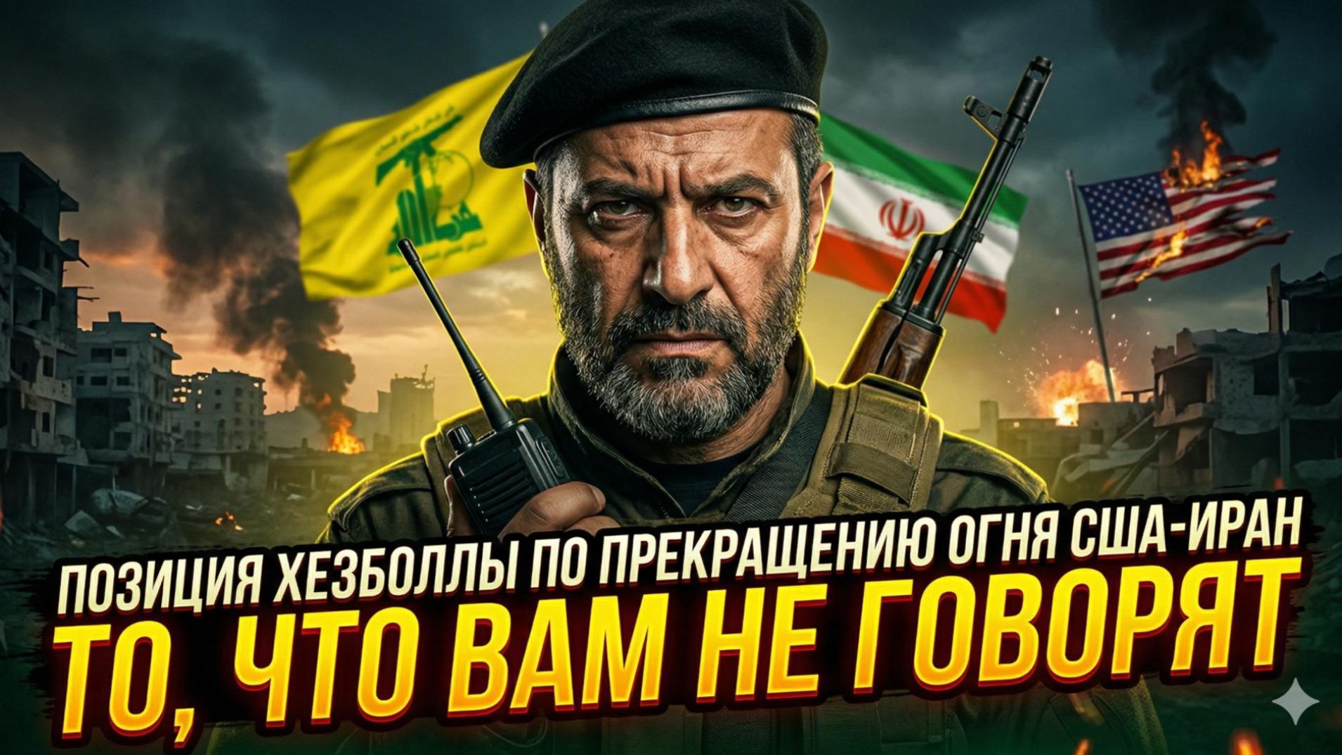 🔥Лаит Маруф | "Хезболла" готовит удар, пока США и Иран договариваются о перемирии