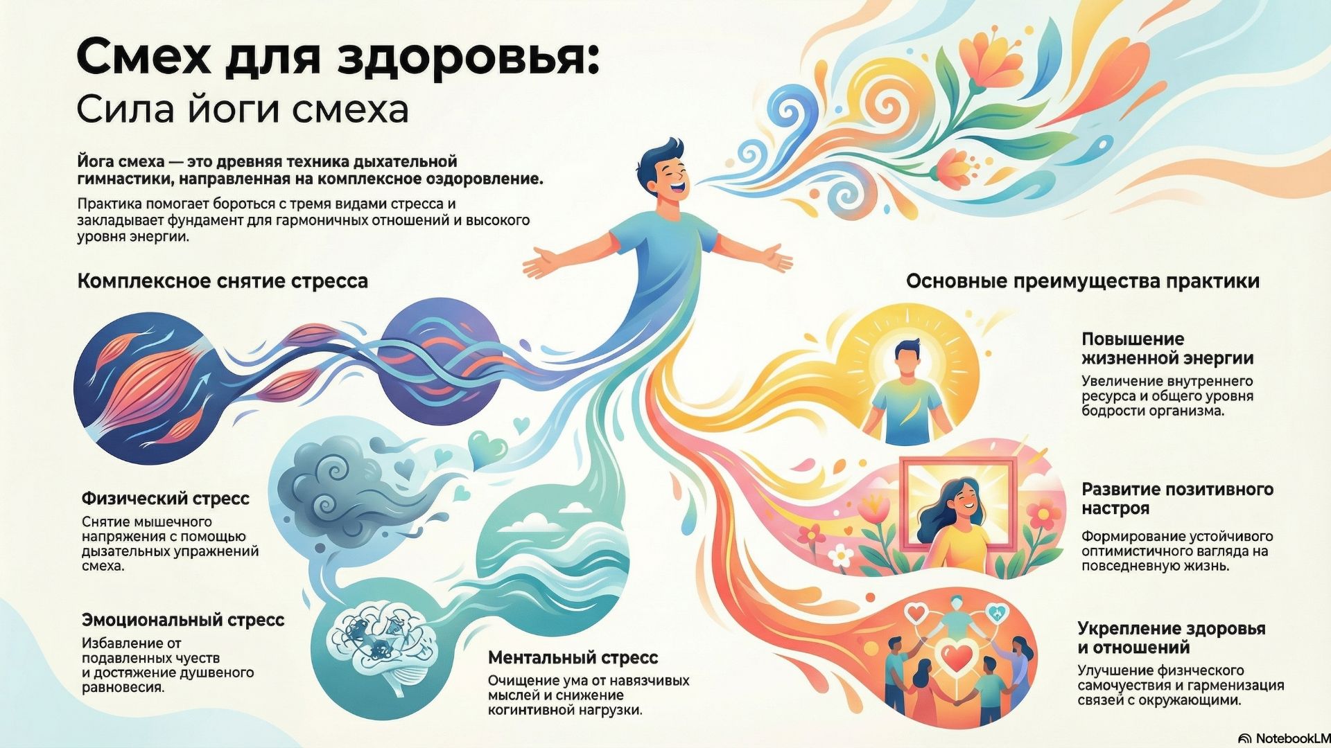 Смех для здоровья. Древняя техника на практике с экспертом.