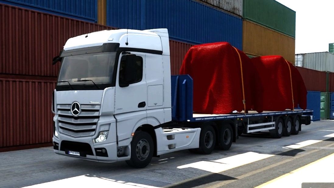 ETS 2 MP Gameplay - 3 Серия! Катаем на новом сервере Easter Egg Hunt 2026! Пустая дорога??