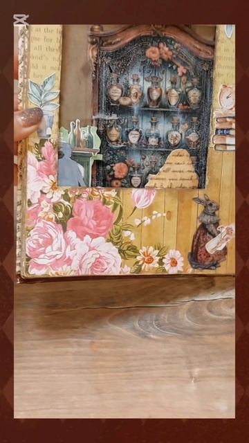 Все чудесатее и чудесатее. Заселяю тоннель-бук героями.