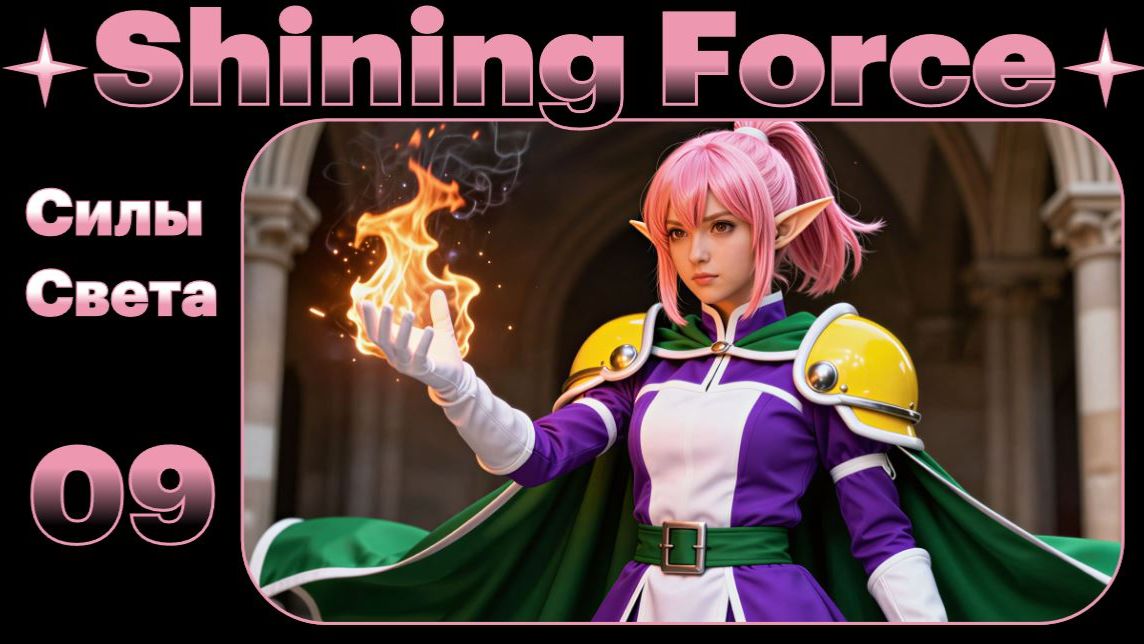 Сияющие звездюля. № 09 Shining force. (СЕГА / SEGA)