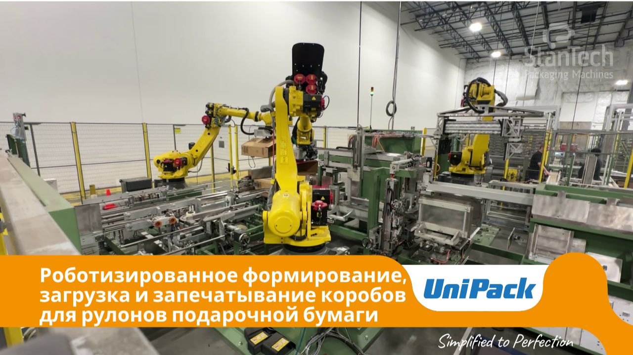 UniPack | Робо-упаковка подарочной бумаги нового уровня