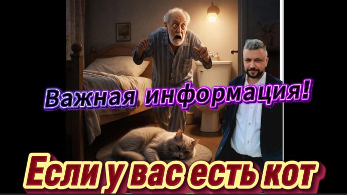 Кот наверное думает, что я специально ночью встаю, чтобы его пнуть в темноте.