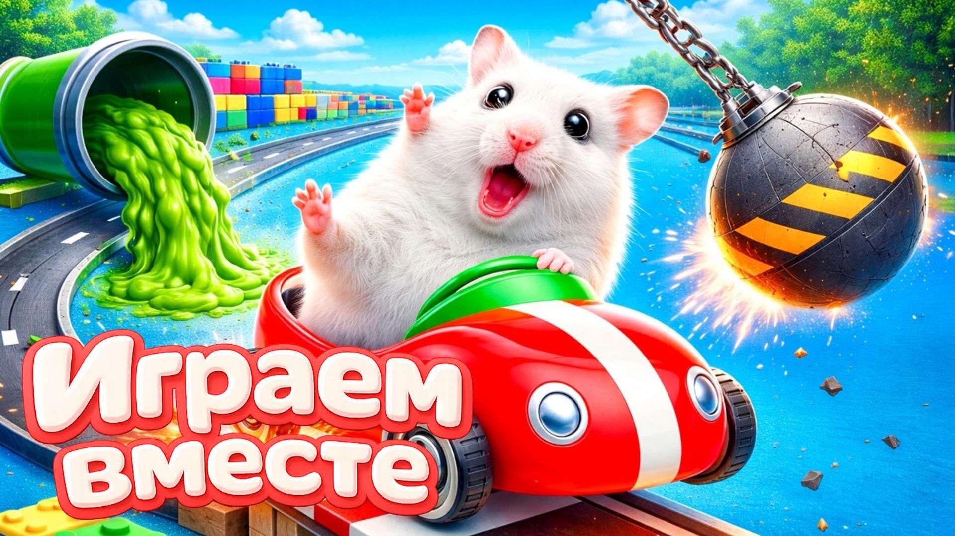 ХОМЯК ВЫБИРАЕТСЯ ИЗ СЕКРЕТНОЙ ХОМЯЧЕЙ ТЮРЬМЫ 🐹 Играем ВМЕСТЕ 🐹 Помогаем выбраться из лабиринта 3