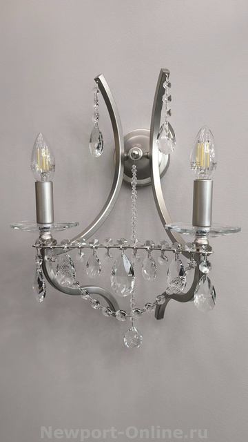 Бра NEWPORT 8632/A silver