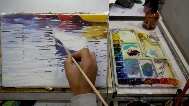 Boat_Watercolour_Painting_-_